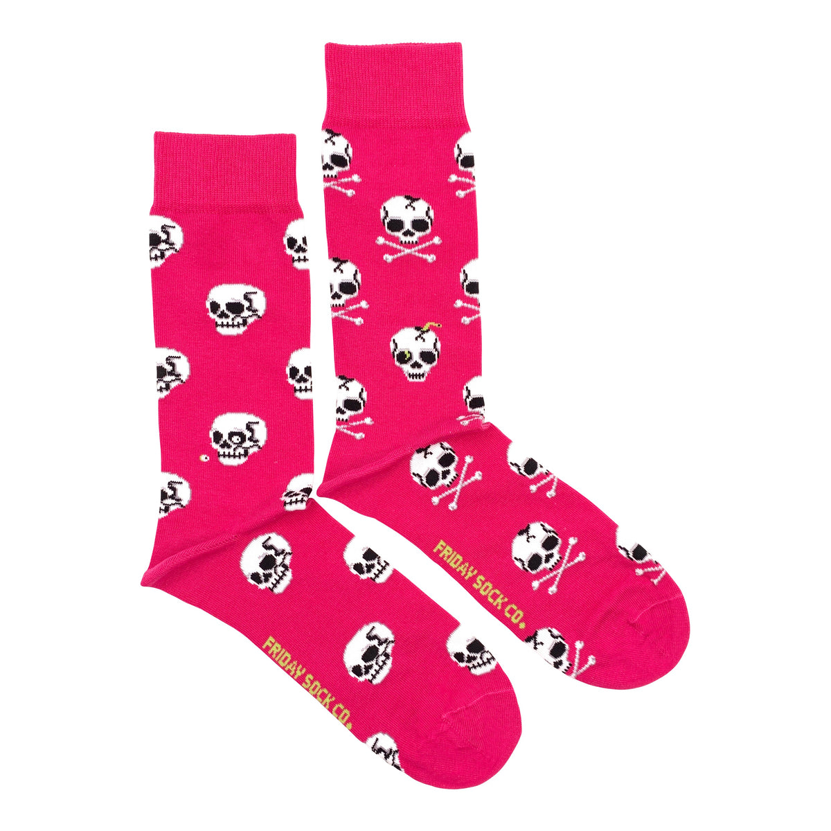 Men's Skulls Socks |Mismatched by Design | Friday Sock Co.