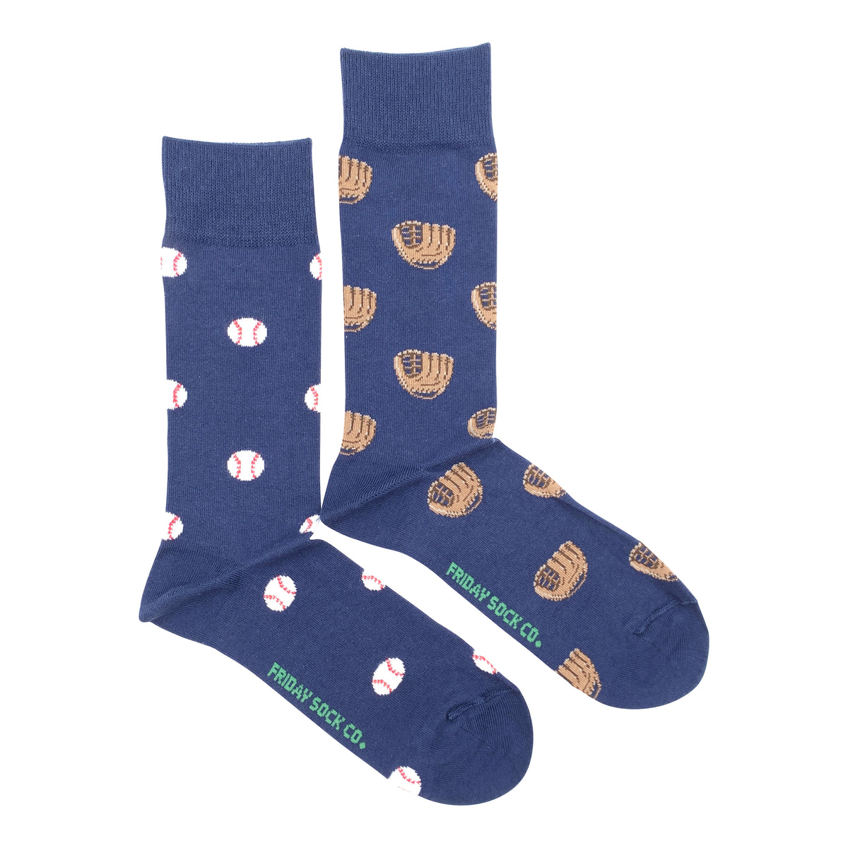 Men's Baseball Socks | Mismatched by Design | Friday Sock Co.